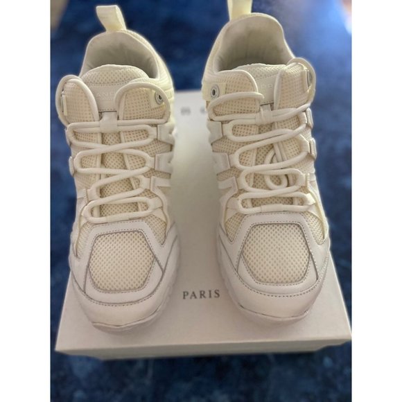 Sandro | Shoes | Sandro Paris Hiking Shoes White Mens Eu 43us | Poshmark